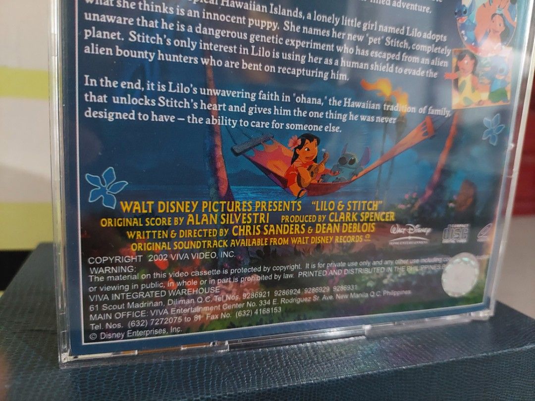 Vintage 2002 Lilo & Stitch VCD, Hobbies & Toys, Music & Media, CDs ...