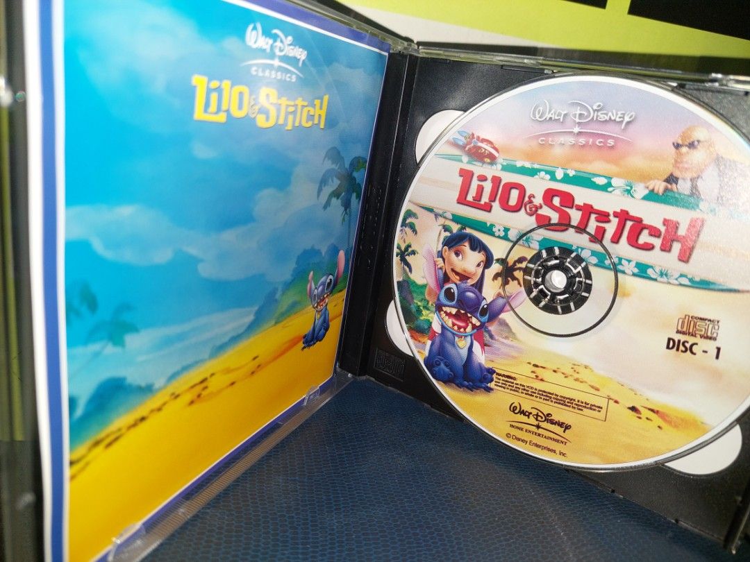 Vintage 2002 Lilo & Stitch VCD, Hobbies & Toys, Music & Media, CDs ...