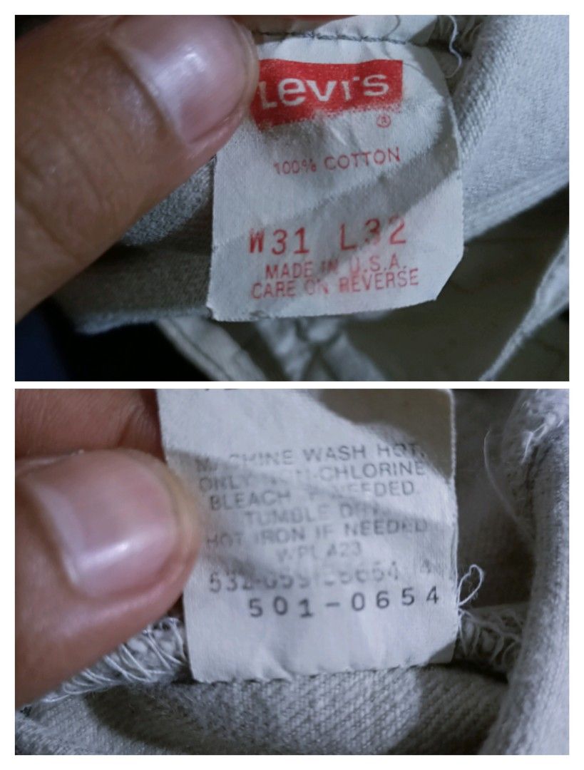 Vintage levi's 501 acid wash, Men's Fashion, Bottoms, Jeans on Carousell