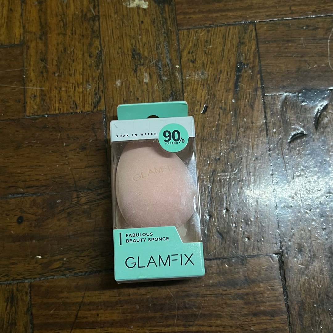 watsons pink glam fix beauty blender beauty sponge soak in water ...
