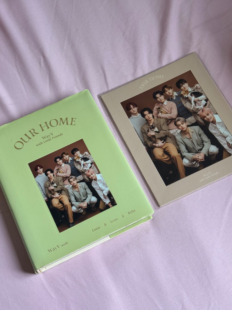 WayV "Our Home" Photobook & Photo Stand, Hobbies & Toys, Memorabilia ...