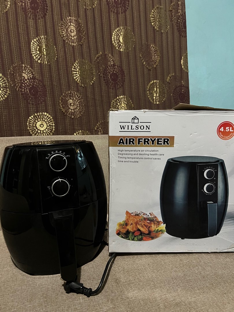Wilson Air Fryer 4.5 Liters, TV & Home Appliances, Kitchen Appliances, Fryers on Carousell
