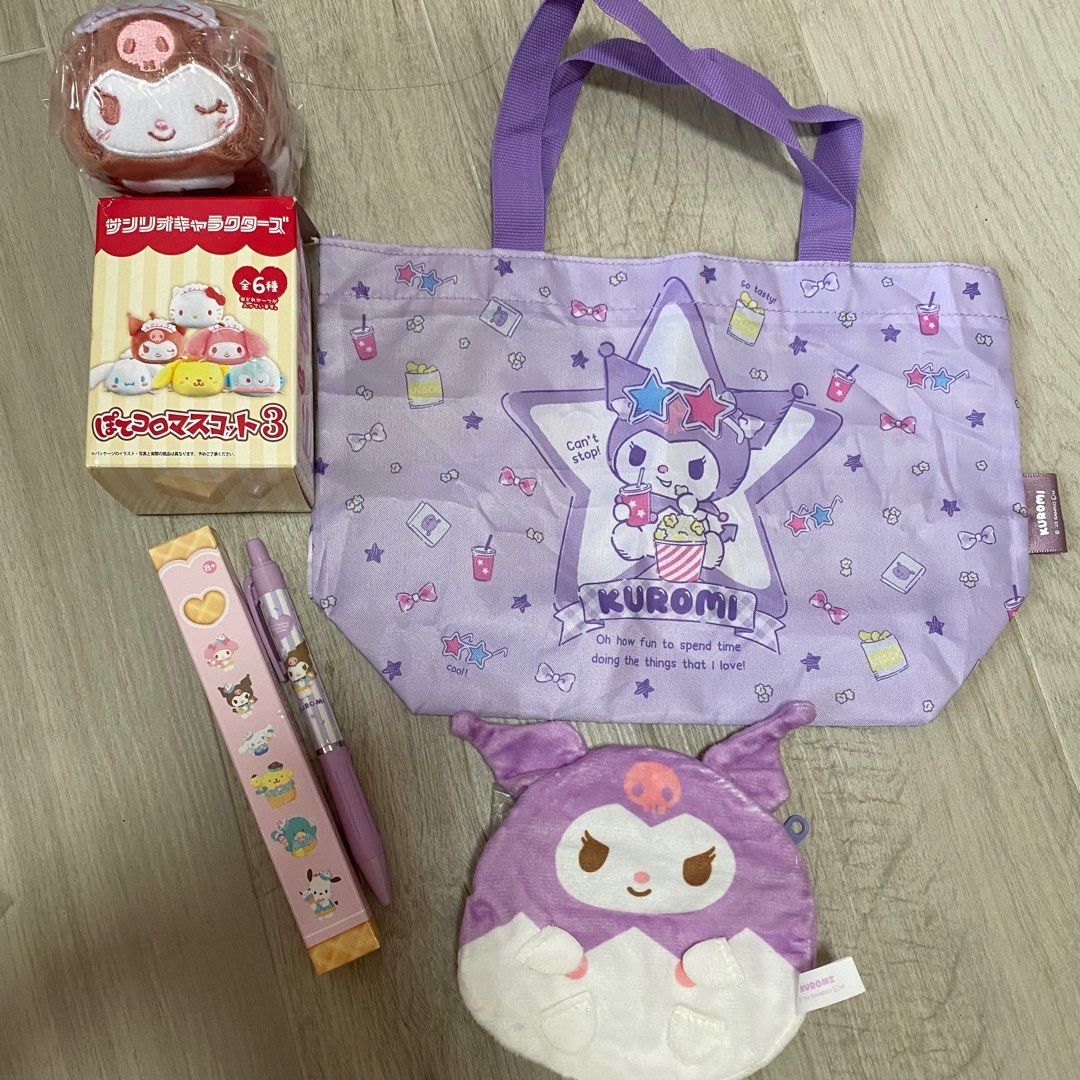 WTS> Sanrio Kuromi Hangyudon Pompompurin Cinnamoroll Pochacco My Melody ...