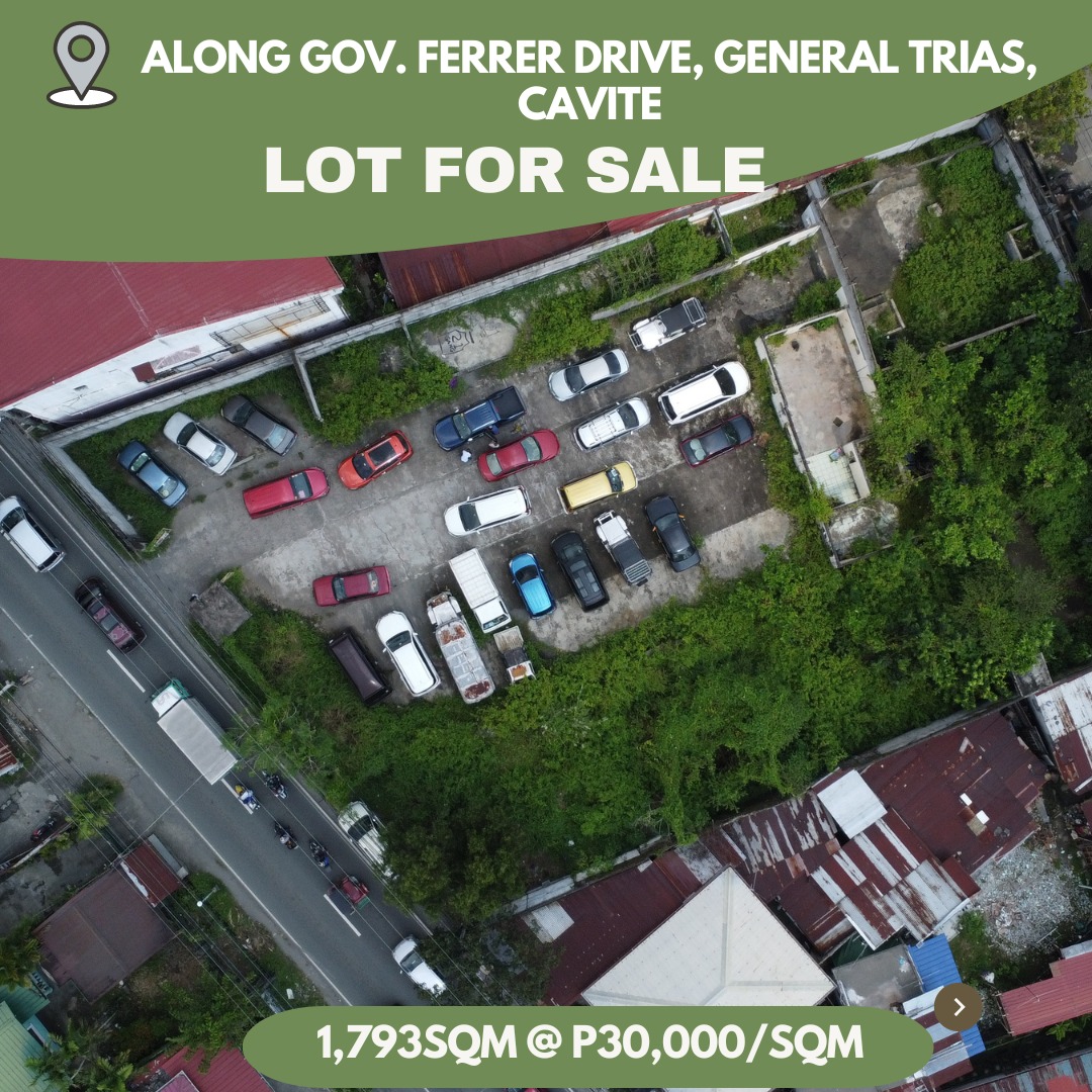 1,793sqm Commercial Lot For Sale at General Trias, Cavite, Property ...