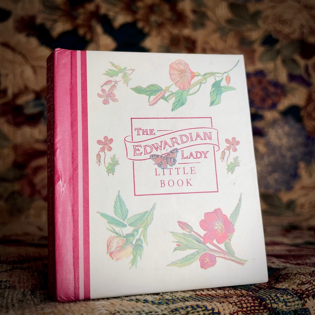 1992 THE EDWARDIAN LADY Little Book Vintage Botanical Illustrations ...