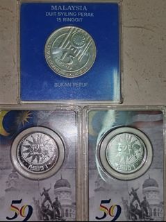 Duit Syiling Peringkatan Perak Rm25 Sempena Sambutan 25 Tahun Merdeka ...