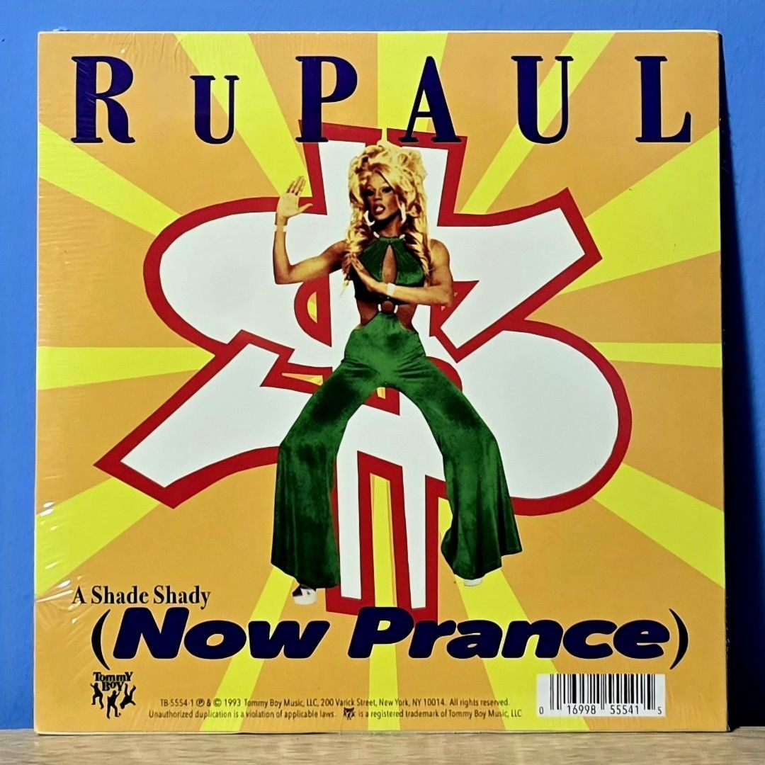 7" : RuPaul - Supermodel (You Better Work) / A Shady Shade (Now Prance ...