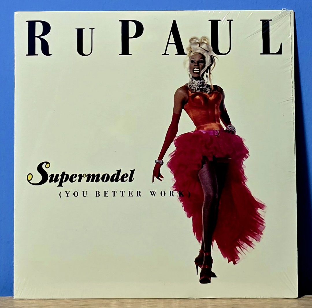 7" : RuPaul - Supermodel (You Better Work) / A Shady Shade (Now Prance ...