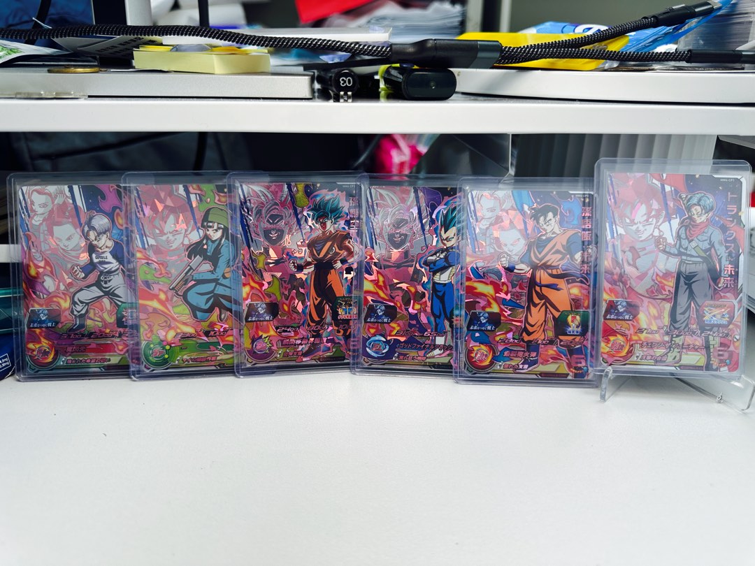 完美品！ 日版 龍珠英雄卡 MM4 CP 閃卡 一套 （可交換）, 興趣及遊戲, 玩具 & 遊戲類 - Carousell