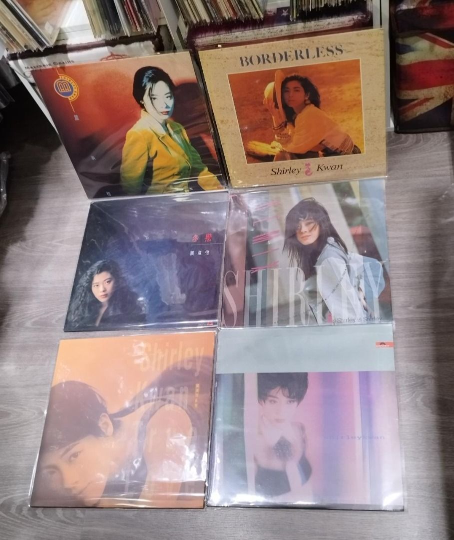現貨 關淑怡 Montage 精選 Borderless Remix 真情 星空下的戀人 難得有情人 叛逆漢子 冬戀 金色夏季 Shirley Kwan 黑膠唱片 舊版 Vinyl LP 女 ...