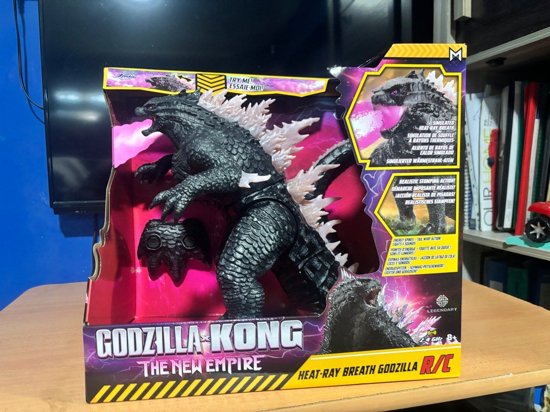 ( June Sale ) JADA Godzilla x Kong: Heat - Ray Breath Godzilla, Hobbies ...