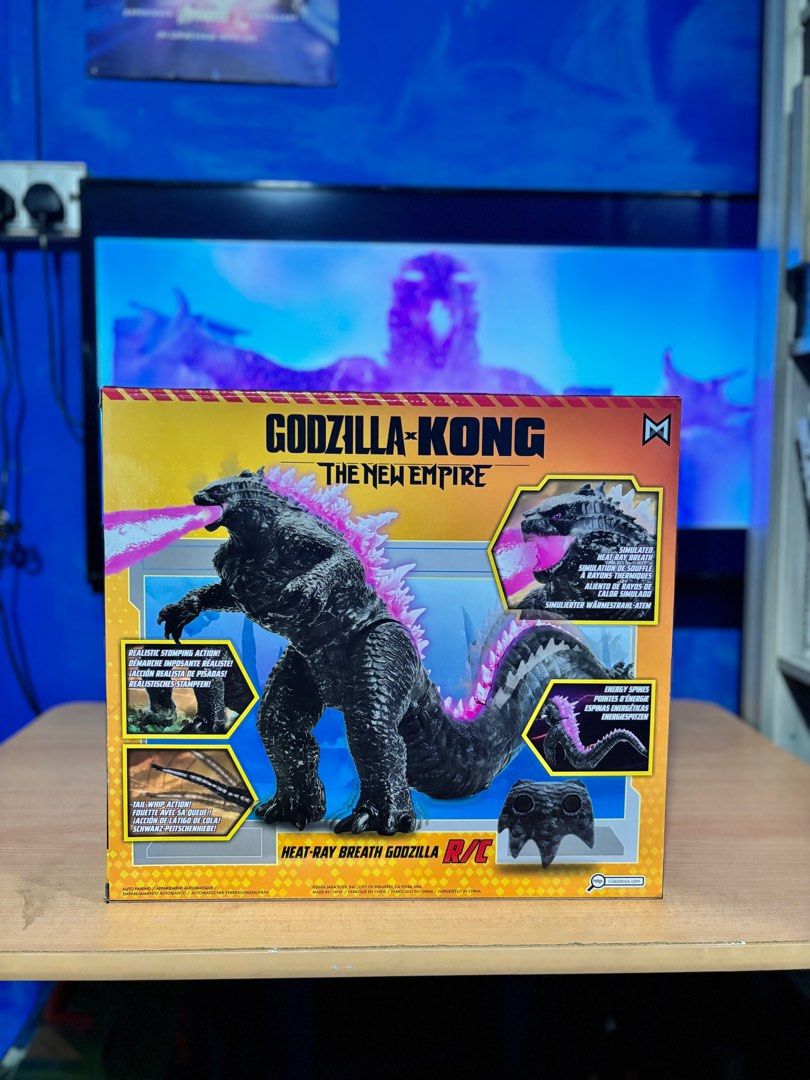 ( June Sale ) JADA Godzilla x Kong: Heat - Ray Breath Godzilla, Hobbies ...