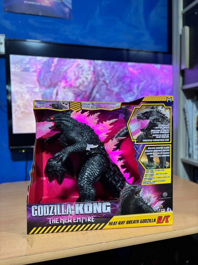 ( June Sale ) JADA Godzilla x Kong: Heat - Ray Breath Godzilla, Hobbies ...