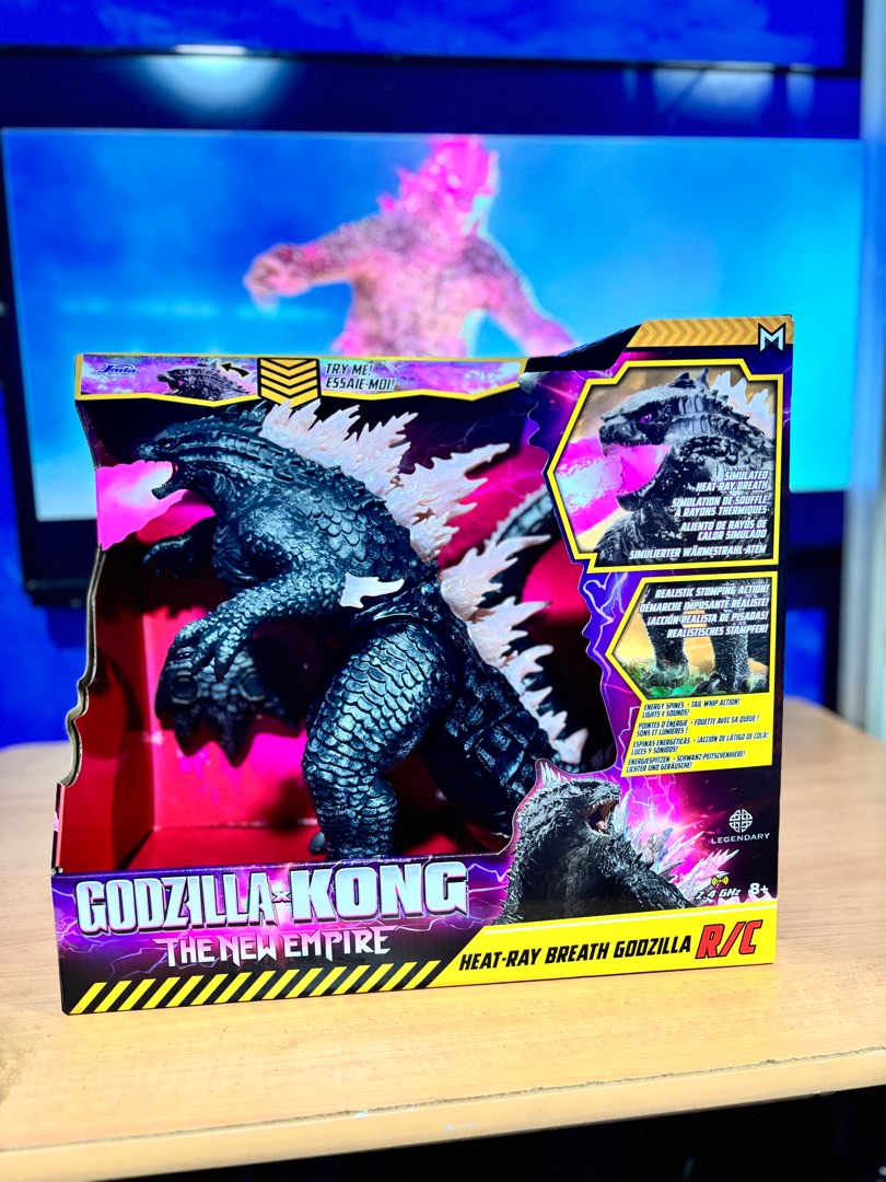 ( June Sale ) JADA Godzilla x Kong: Heat - Ray Breath Godzilla, Hobbies ...