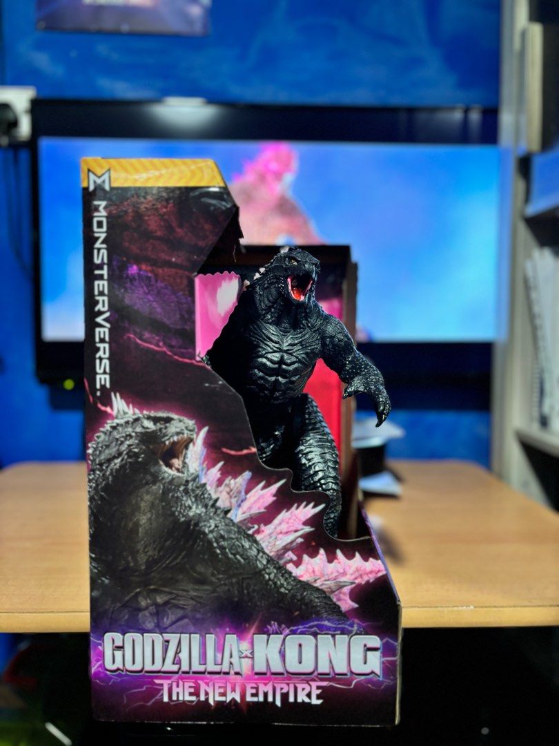 ( June Sale ) JADA Godzilla x Kong: Heat - Ray Breath Godzilla, Hobbies ...