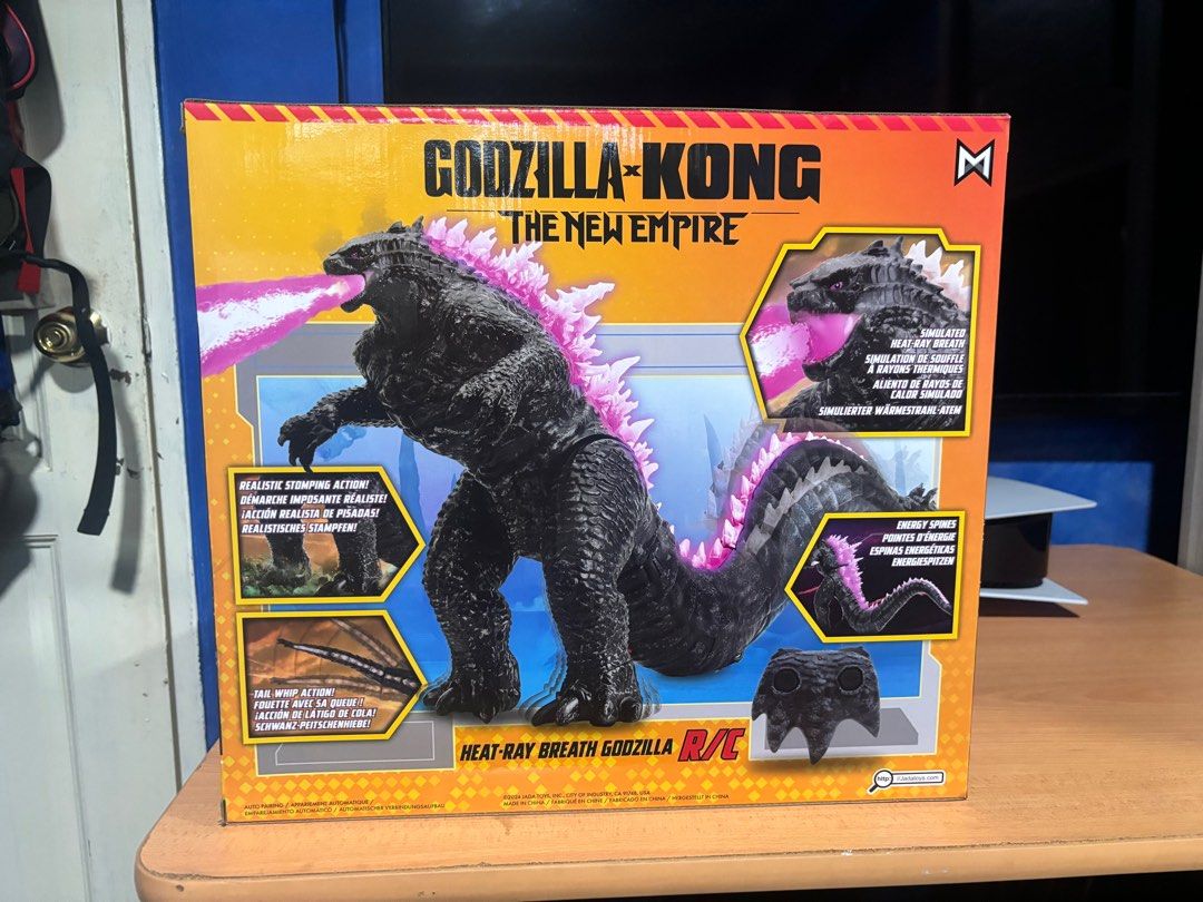 ( June Sale ) JADA Godzilla x Kong: Heat - Ray Breath Godzilla, Hobbies ...