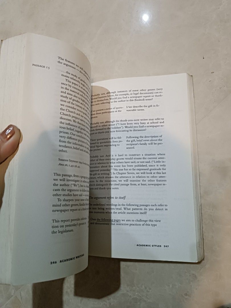 Academic Writing Janet Giltrow Original Import Koleksi Pribadi ...