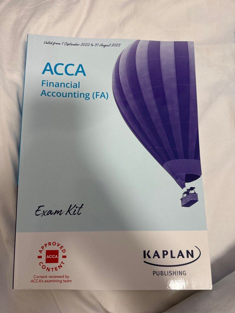 ACCA Financial Accounting (FA), Hobbies & Toys, Books & Magazines ...
