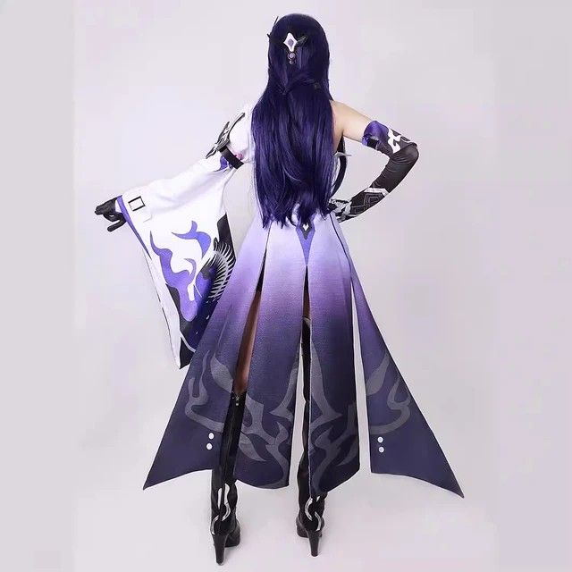 ☂️Acheron Raiden Bosenmori Mei Cosplay Costume - Honkai: Star Rail ...