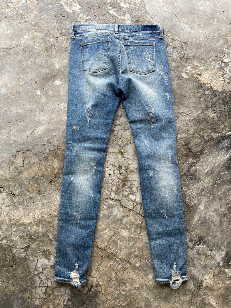 Acne studio ripped jeans denim not balenciaga Prada Gucci issey miyake ...