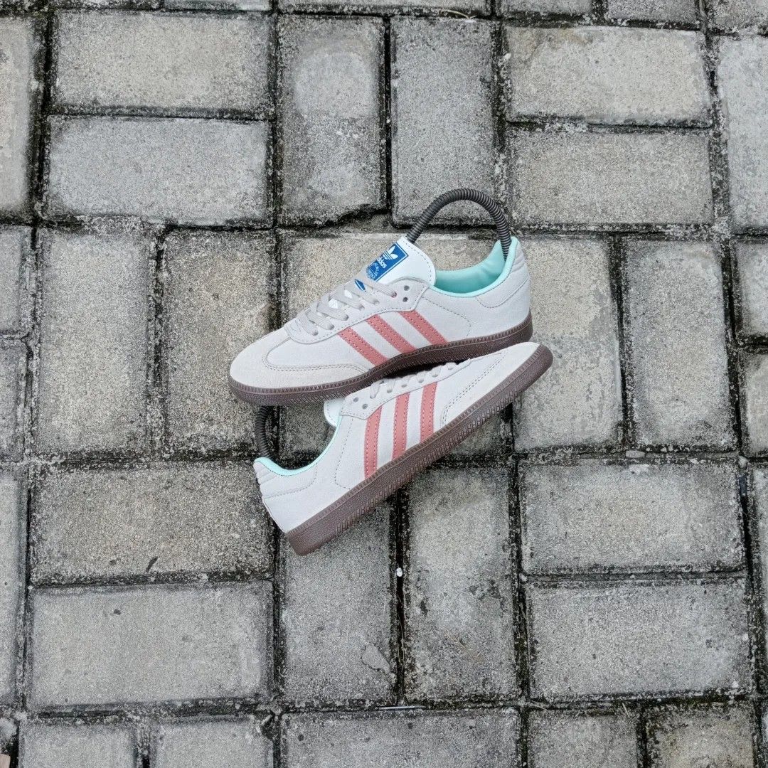 Adidas Samba OG Wonder Clay Strata, Fesyen Wanita, Sepatu di Carousell