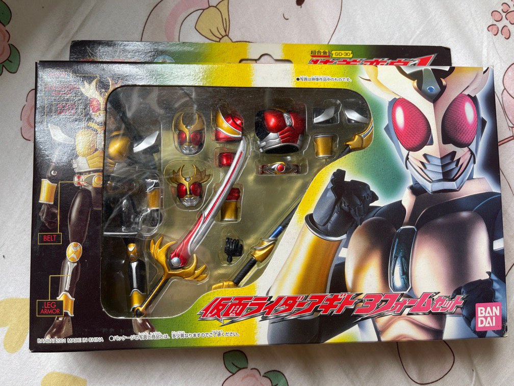 Bandai GD-30 超合金 Agito 亞極陀 裝著變身 1 Masked Rider 幪面超人 仮面騎士 sic shf'，HK$80 ...