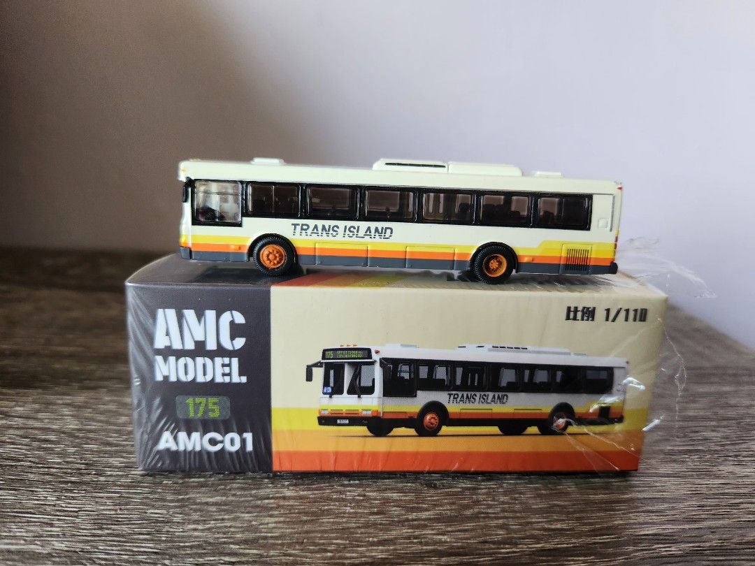 AMC Model 1:110 Tibs livery bus, Hobbies & Toys, Toys & Games on Carousell