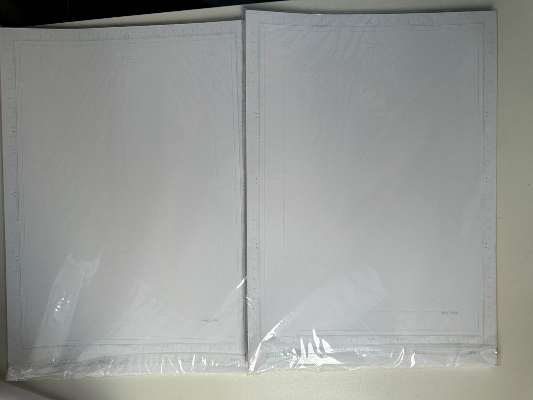 Animate Manga Paper for Illustration, Hobbies & Toys, Stationery ...