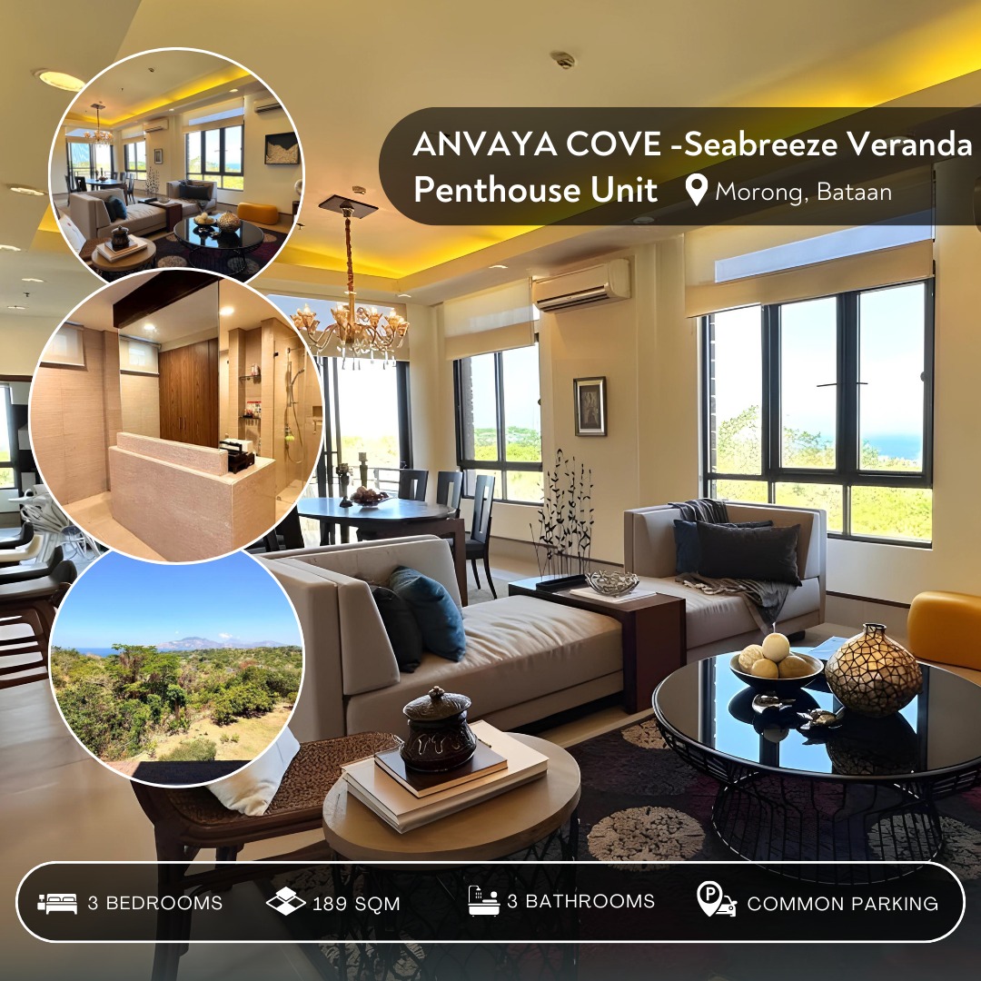 Anvaya Cove 3 Bedroom Penthouse Unit For Sale, Property, For Sale, Apartments & Condos on Carousell
