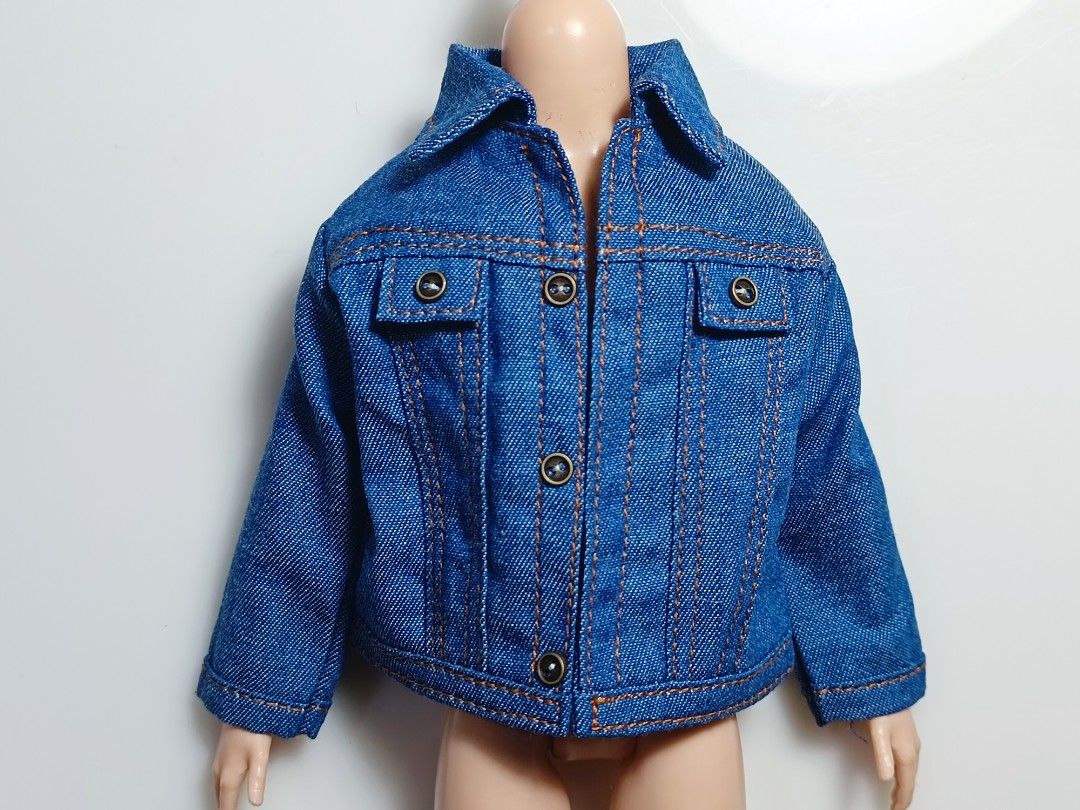 Barbie ken denim jacket, Hobbies & Toys, Toys & Games on Carousell