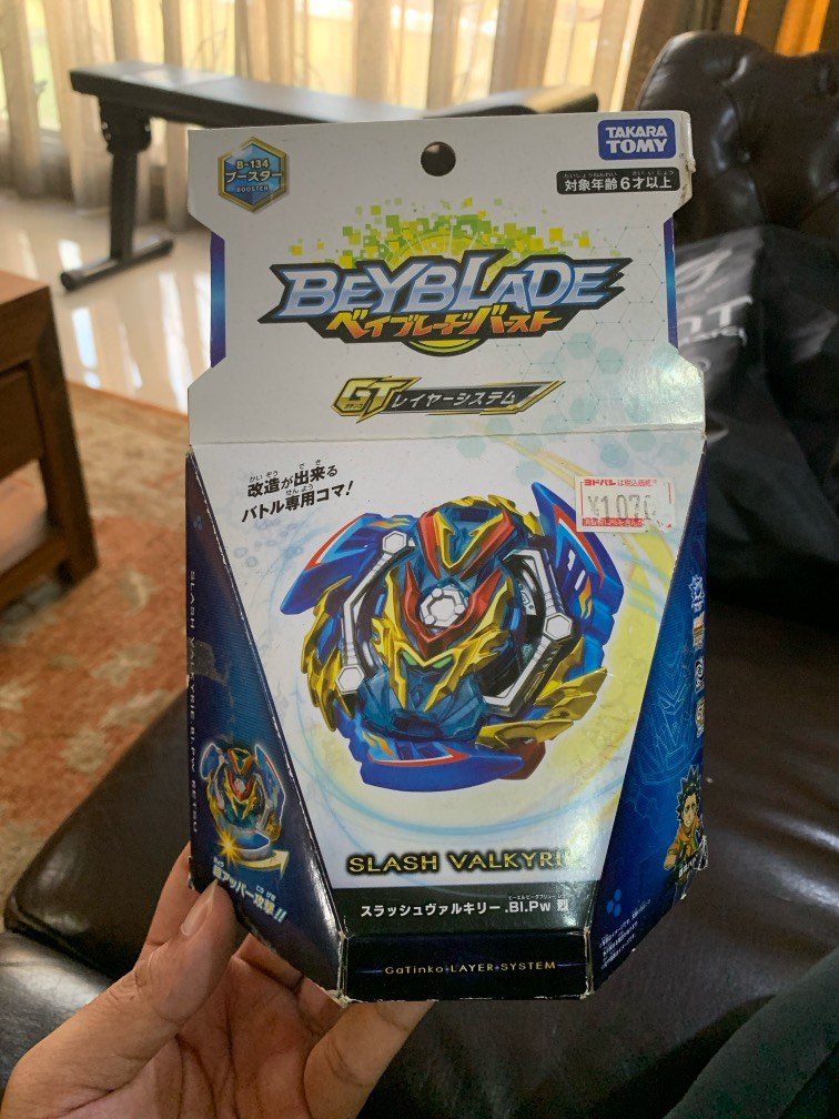 BeyBlade Slash Valkyrie, Hobbies & Toys, Toys & Games on Carousell