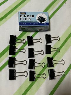Binder Clips (10 pieces), Hobbies & Toys, Stationery & Craft, Other ...