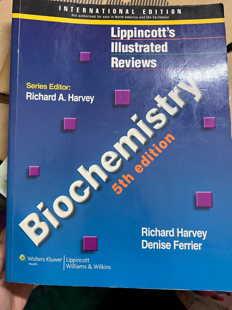BIOCHEMISTRY TEXTBOOK Lippincott’s, Hobbies & Toys, Books & Magazines ...