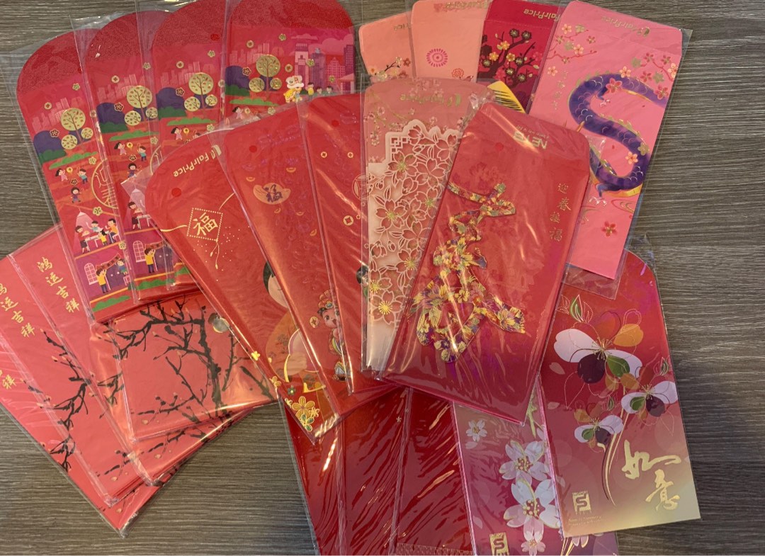#Blessing Red Packets (Assorted Designs), Hobbies & Toys, Stationery ...