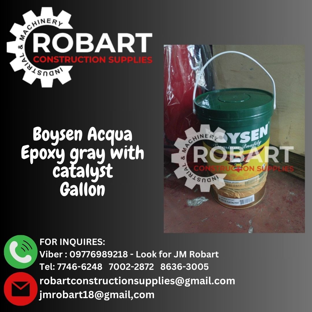 Boysen Acqua Epoxy gray with catalyst, Commercial & Industrial ...