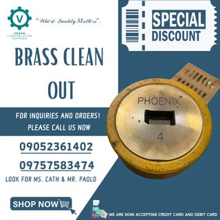 Brass Clean Out, Commercial & Industrial, Construction Tools ...