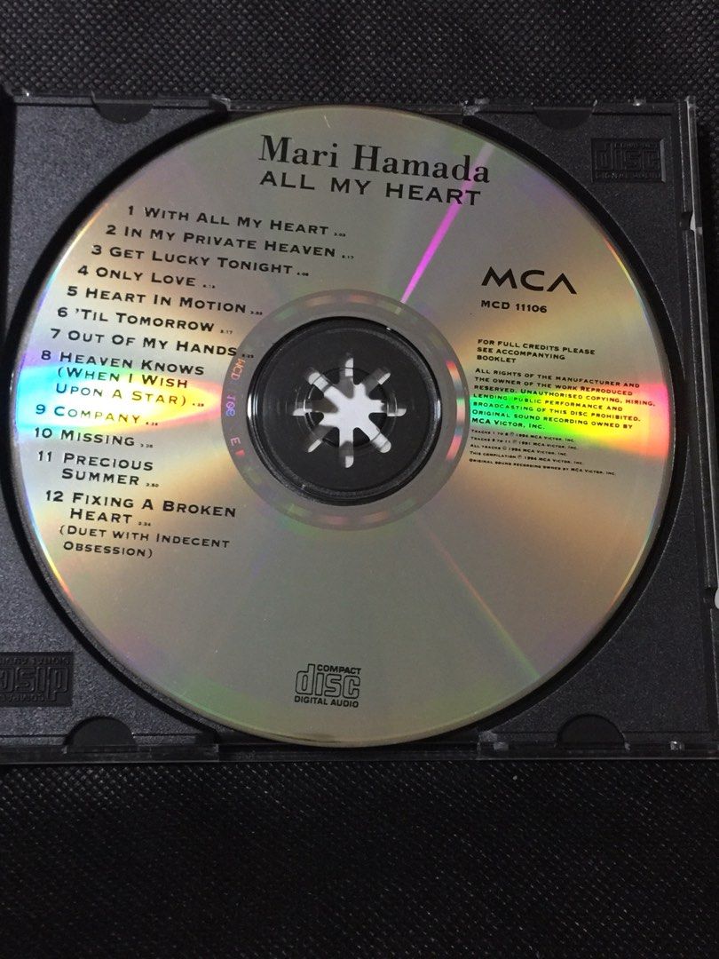 Cd Mari Hamada, Hobbies & Toys, Music & Media, CDs & DVDs on Carousell