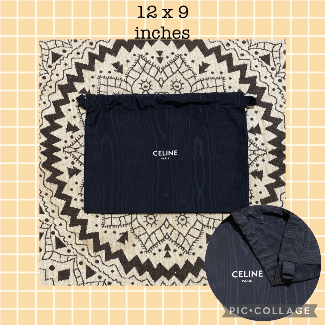 Celine Dust Bag 12x9" S, Luxury, Bags & Wallets on Carousell