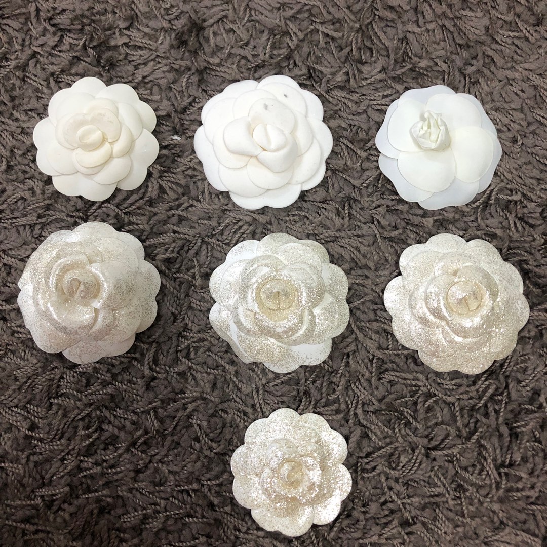 Coco Chanel Camelia Flower, Hobbies & Toys, Collectibles & Memorabilia ...