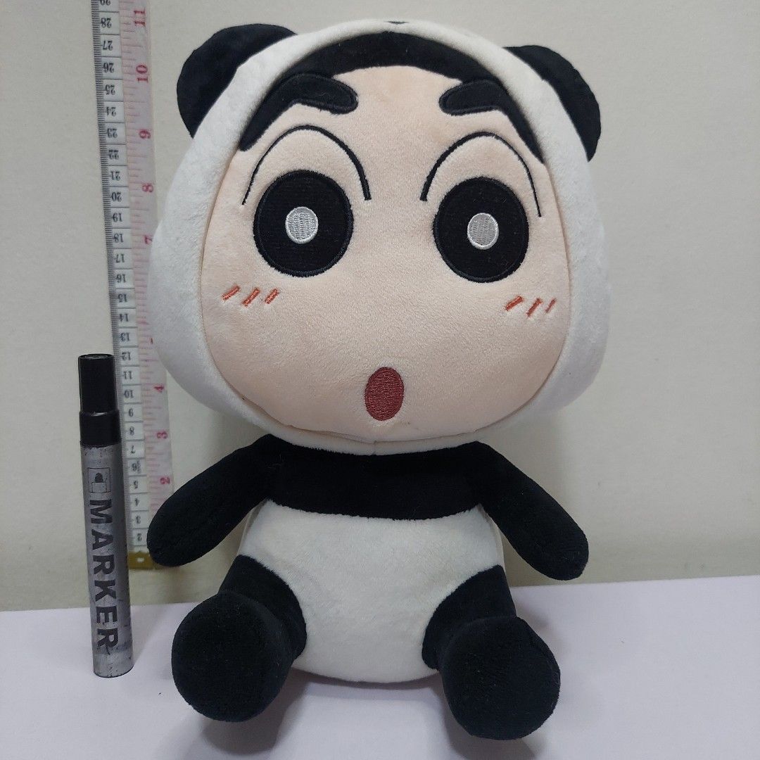 Crayon Shinchan Panda Stuffed Toy Shin-chan, Hobbies & Toys, Toys ...