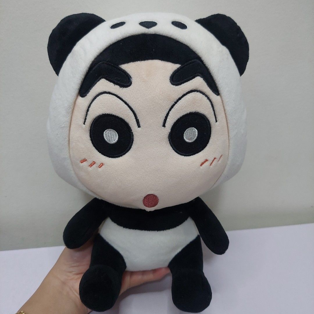 Crayon Shinchan Panda Stuffed Toy Shin-chan, Hobbies & Toys, Toys ...