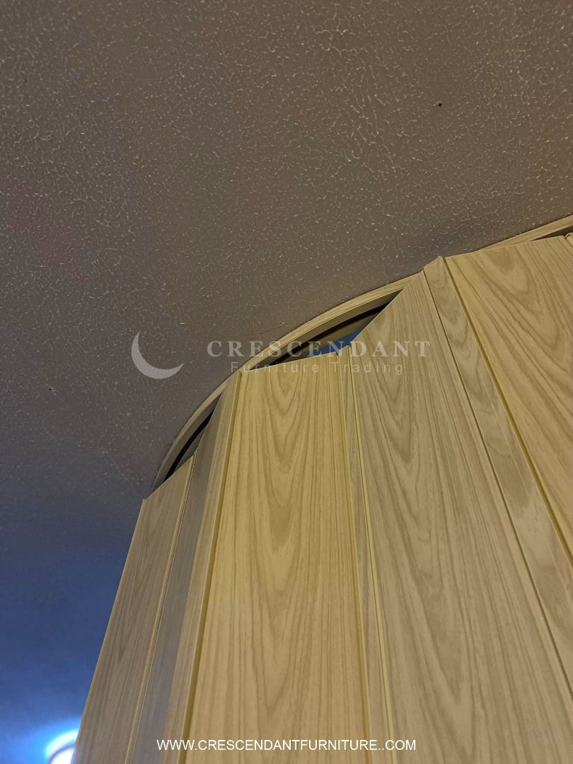 CURVE PVC ACCORDION FOLDING DOOR, Furniture & Home Living, Office ...