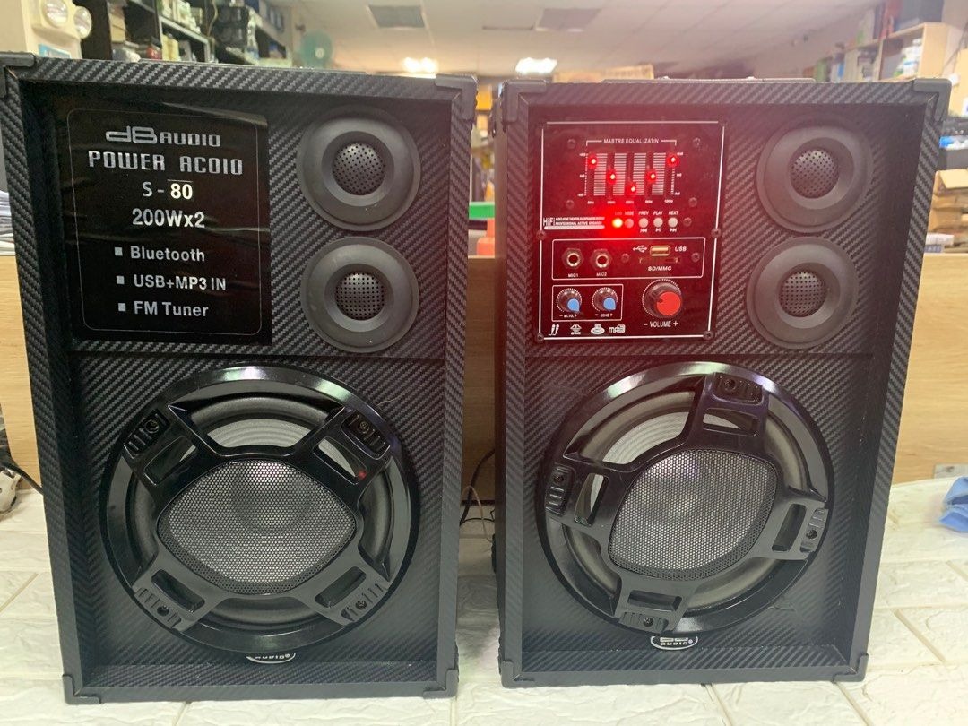 DbAudio Power Acoustic 200W x2, Audio, Soundbars, Speakers & Amplifiers ...