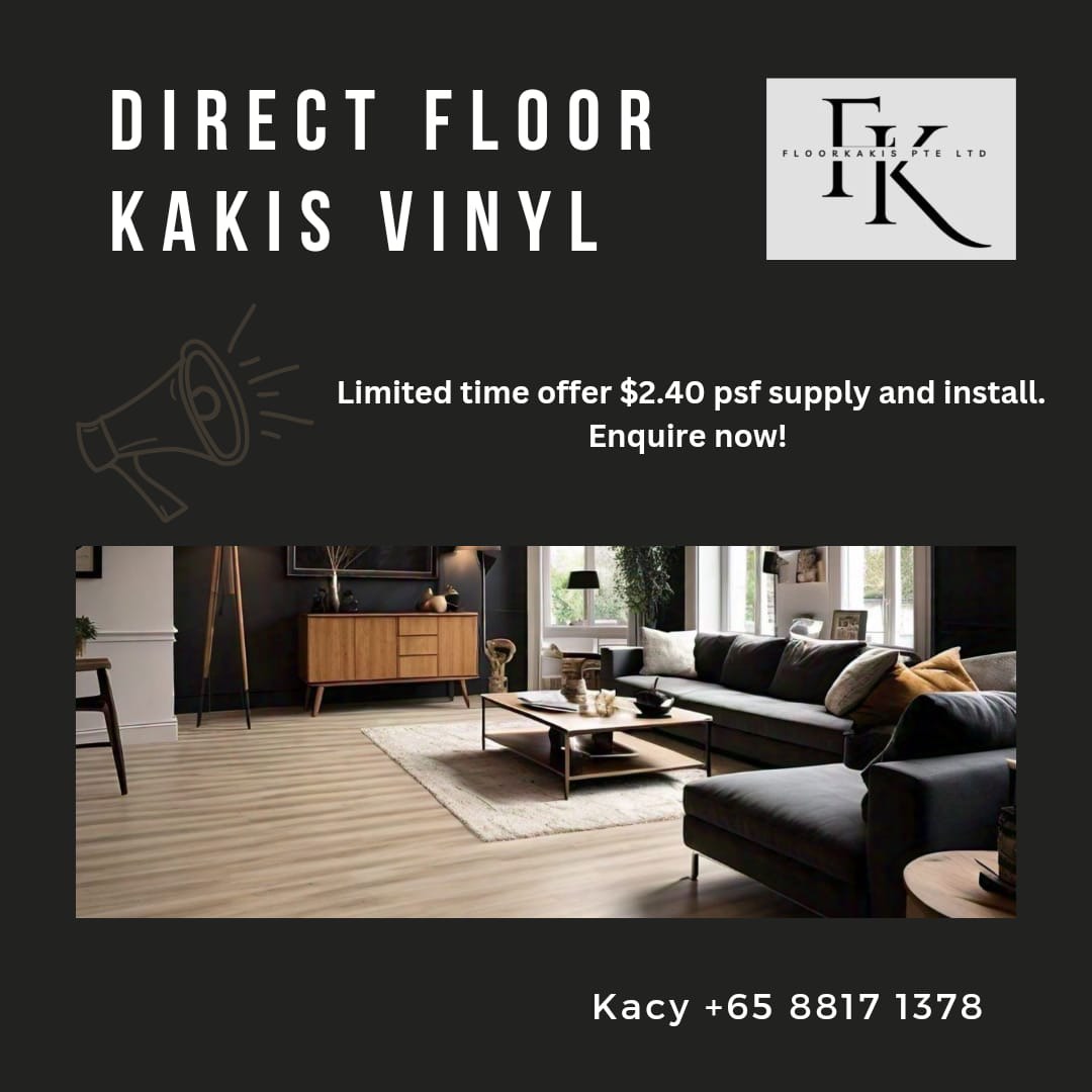 Direct contractor 💯Vinyl floor/Vinyl flooring/Direct vinyl kakis/Luxury ...