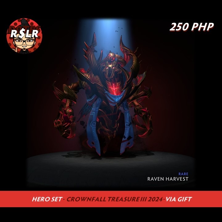 DOTA 2 Crownfall Treasure III 2024 - Shadow Fiend: Raven Harvest, Video ...