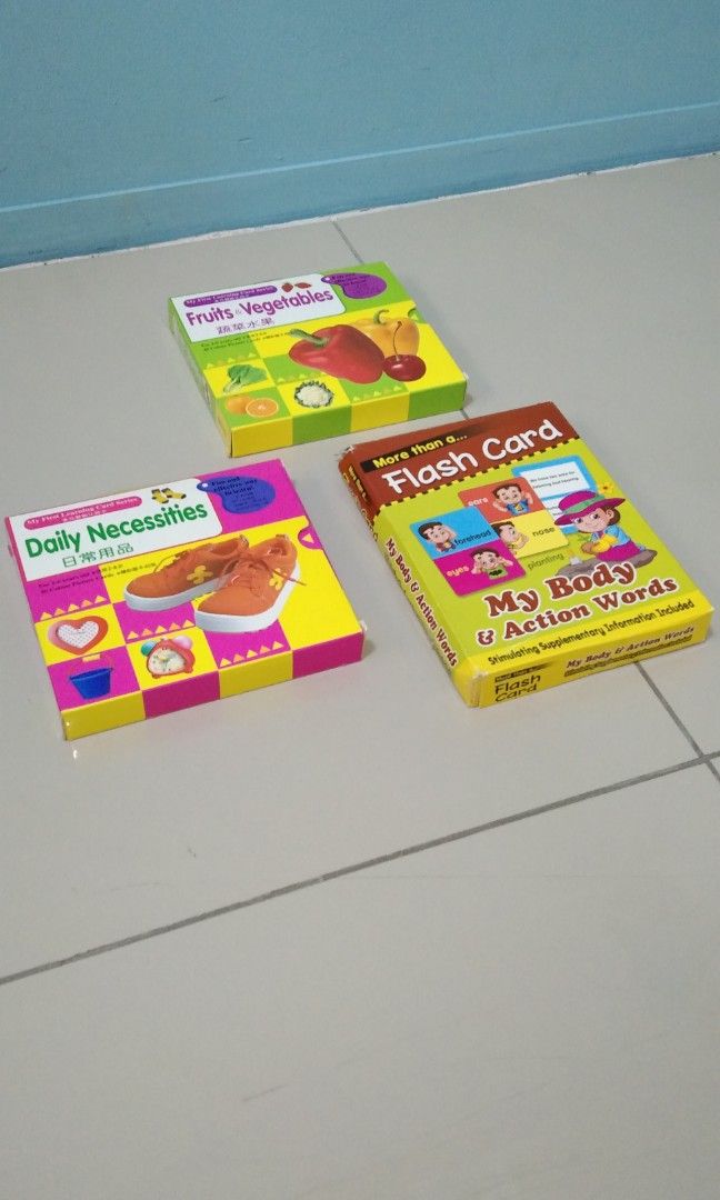 Flash / First Learning Card, Hobbies & Toys, Books & Magazines ...