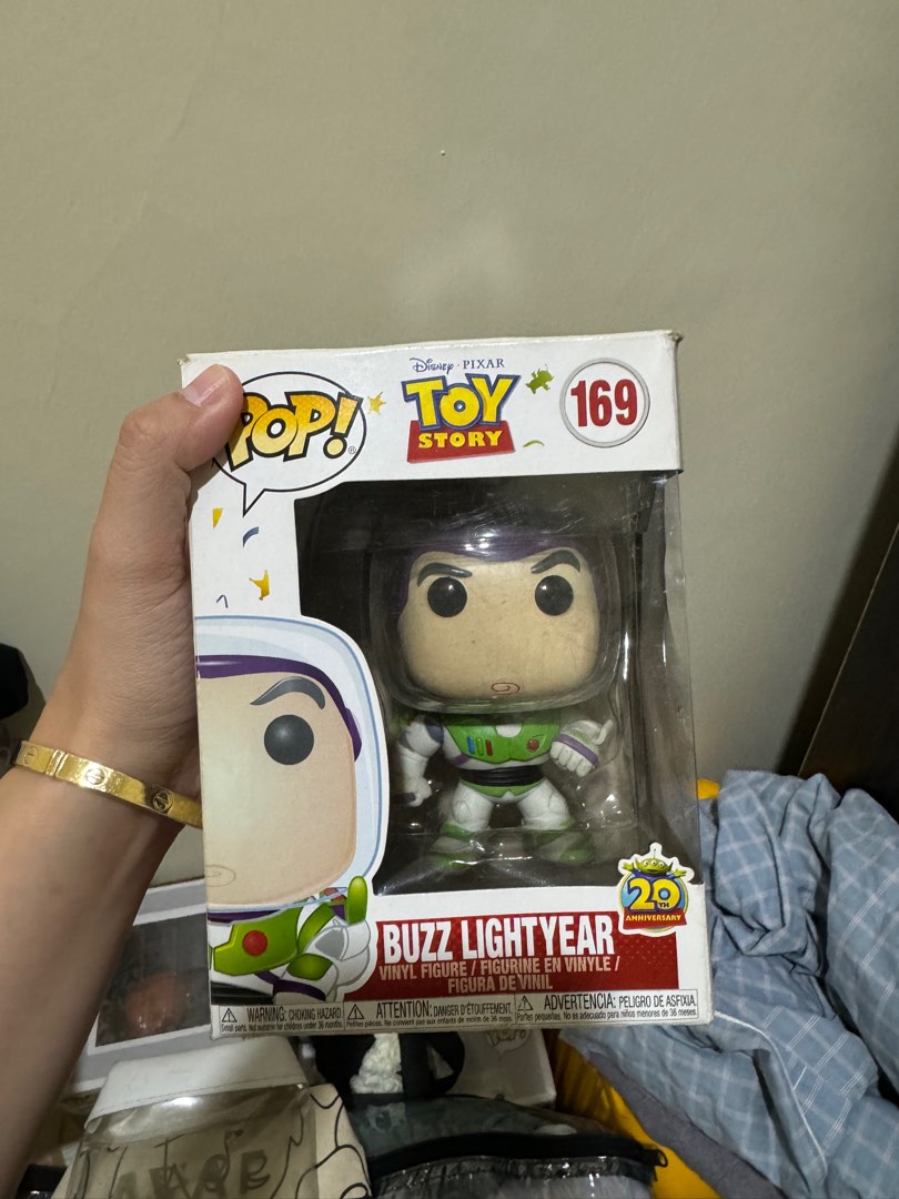 Funko Pop 169 Toy Story Buzz Lightyear, Toys & Collectibles, Mainan di ...