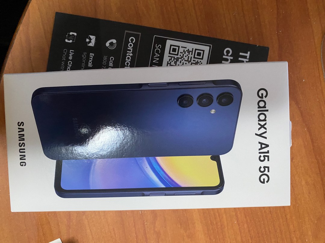 Galaxy A15 5G 128GB Blue Black, Mobile Phones & Gadgets, Mobile Phones ...
