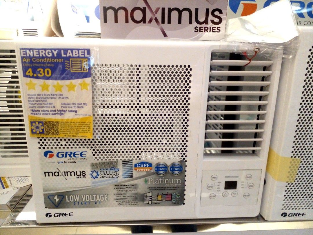Gree Window Type Aircon Manual & Remote, TV & Home Appliances, Air ...