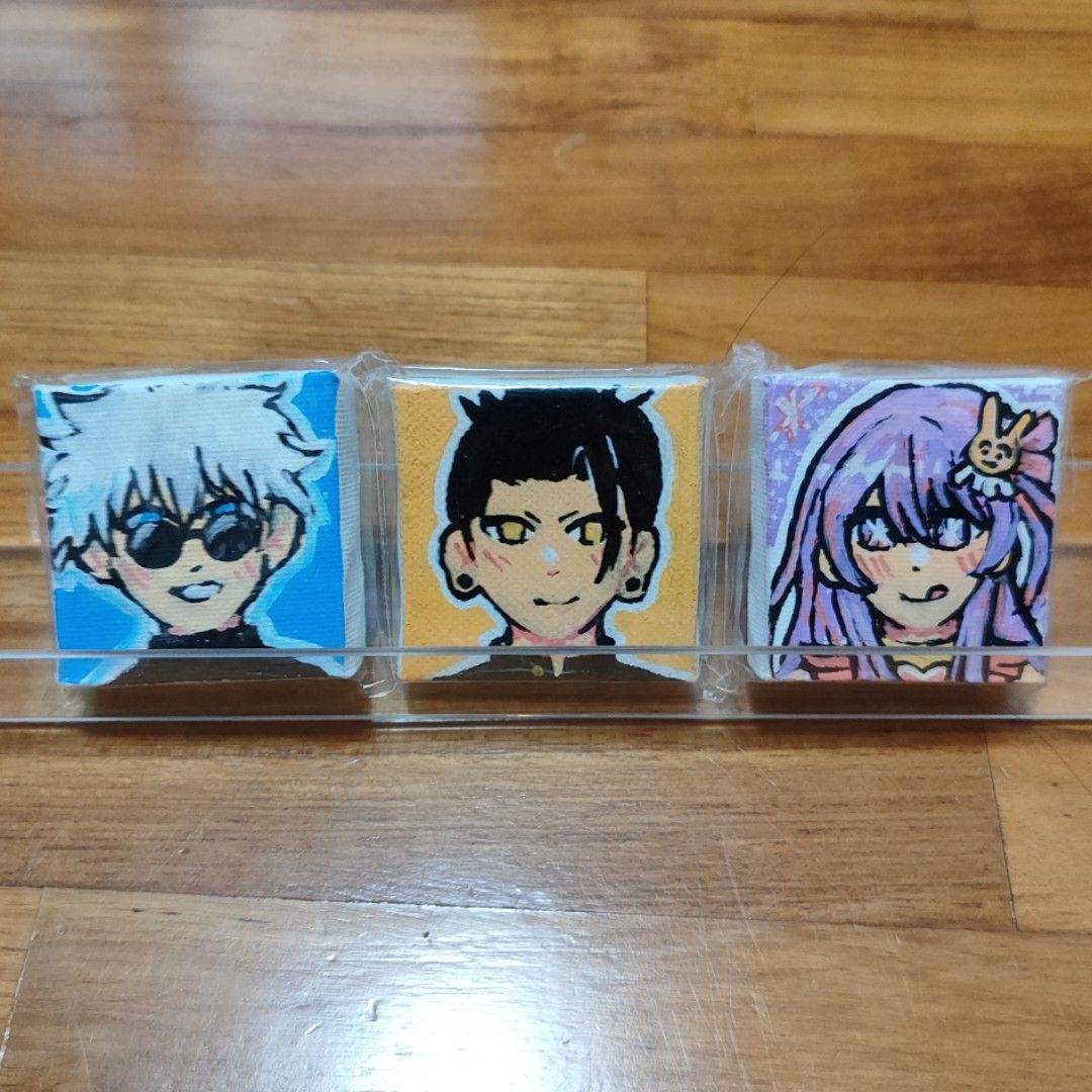 hand drawn portraits hsr jjk genshin on Carousell